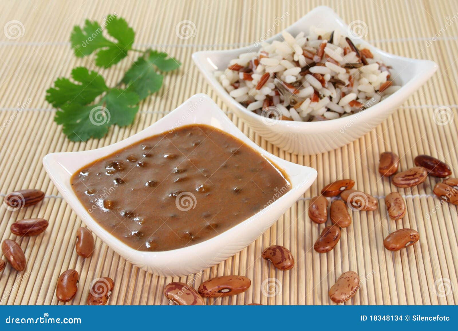 Dal stock photo. Image of garlic, lentils, beans, coriander - 18348134