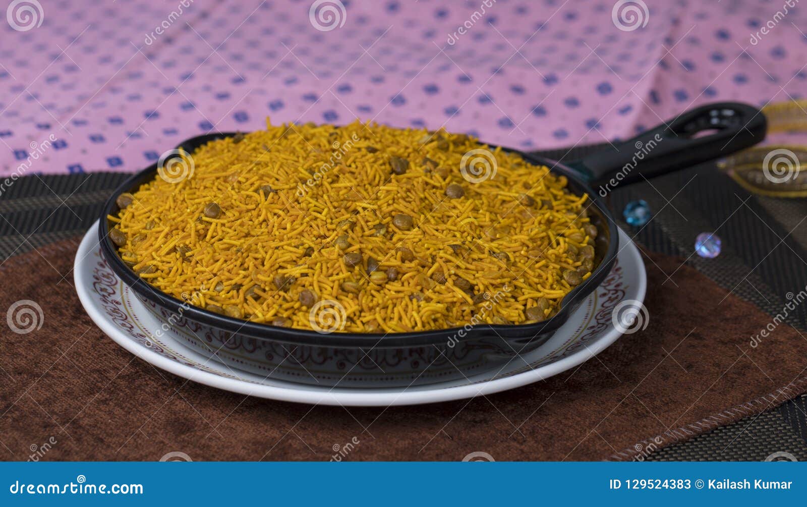 Dal Moth stock image. Image of chevra, chewra, crunchy - 129524383