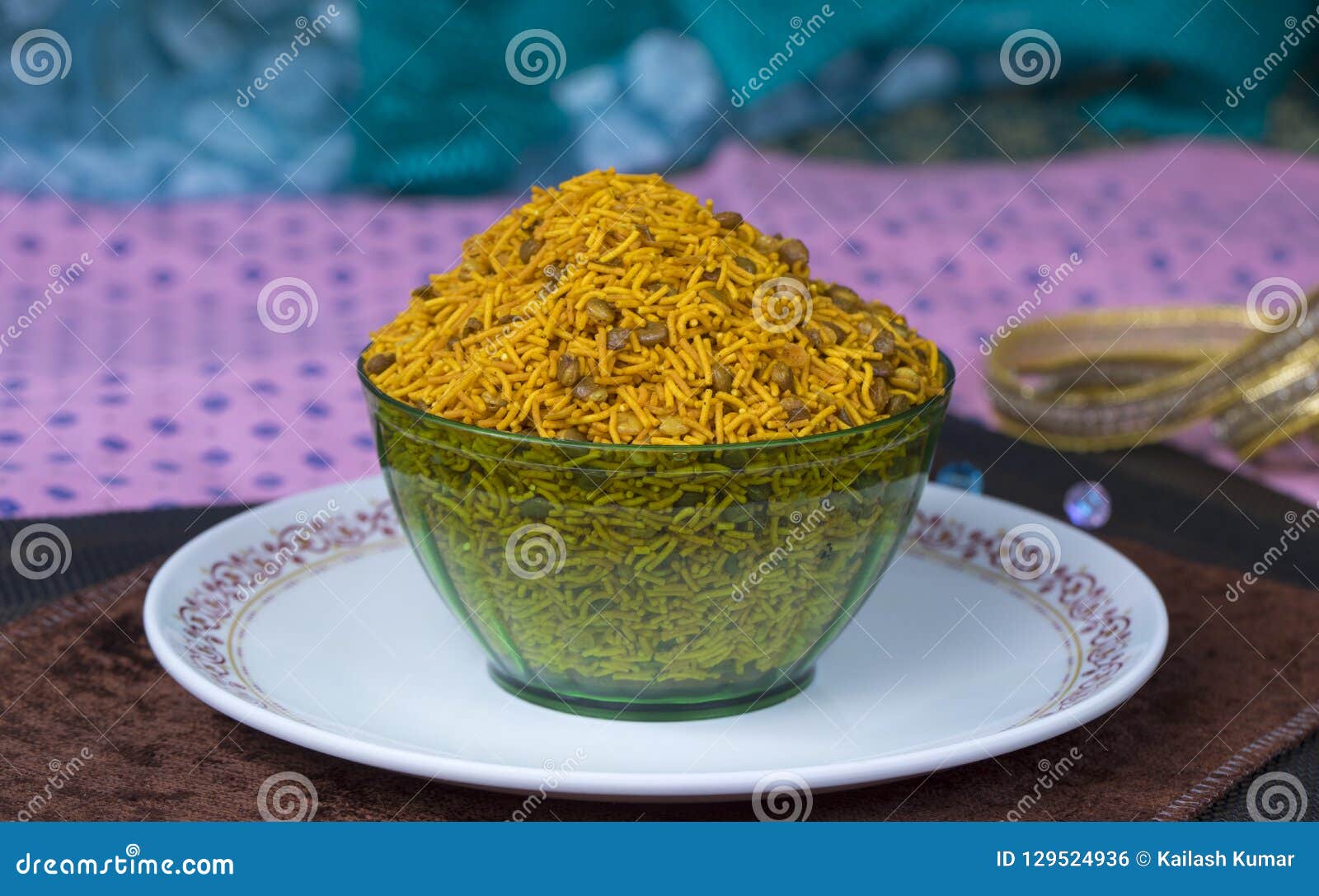 Dal Moth stock photo. Image of noodles, chewra, nimco - 129524936