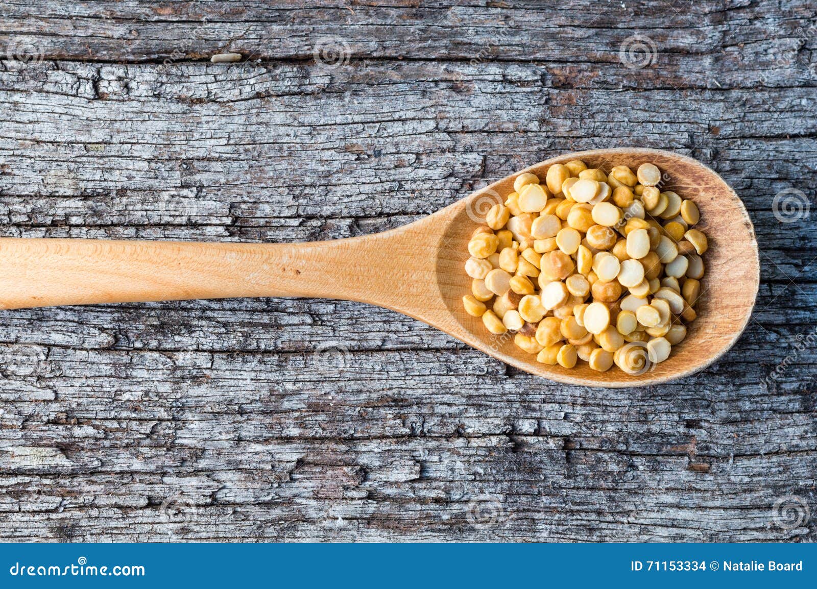 Dal in Wooden Spoon (cropped) Stock Photo - Image of spoon, ingredients ...