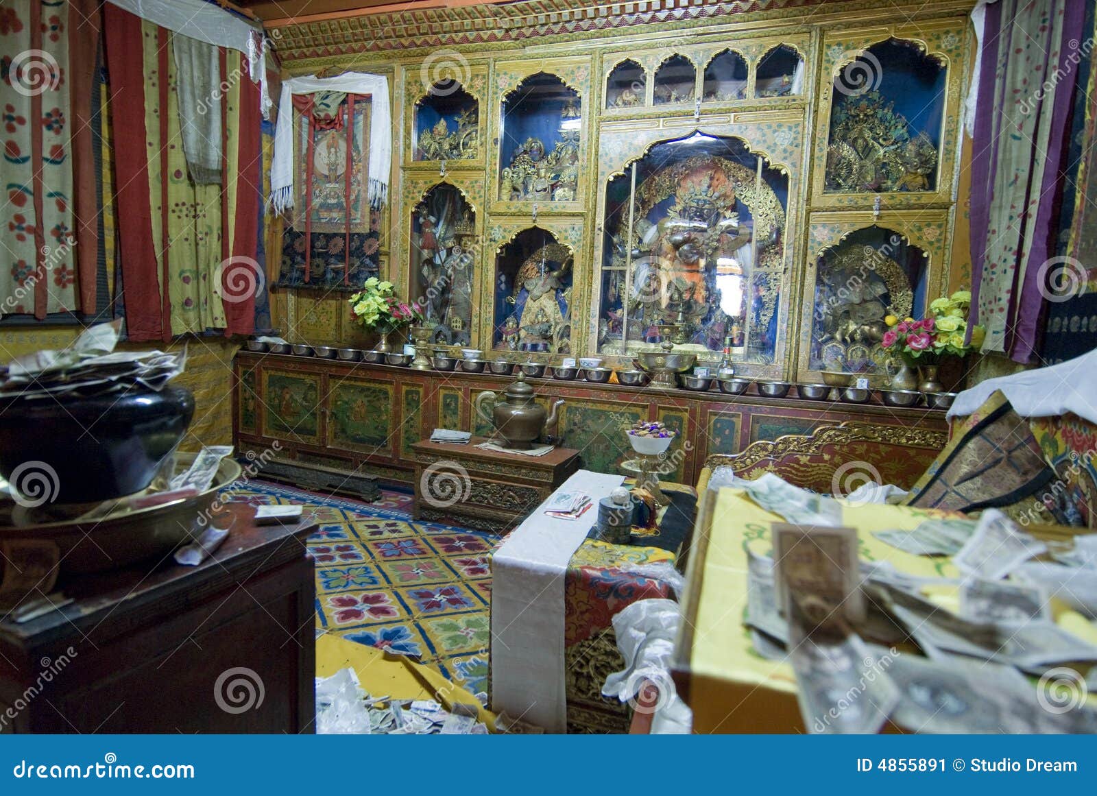 Dalai Lama Room stock image. Image of structure, palace - 4855891