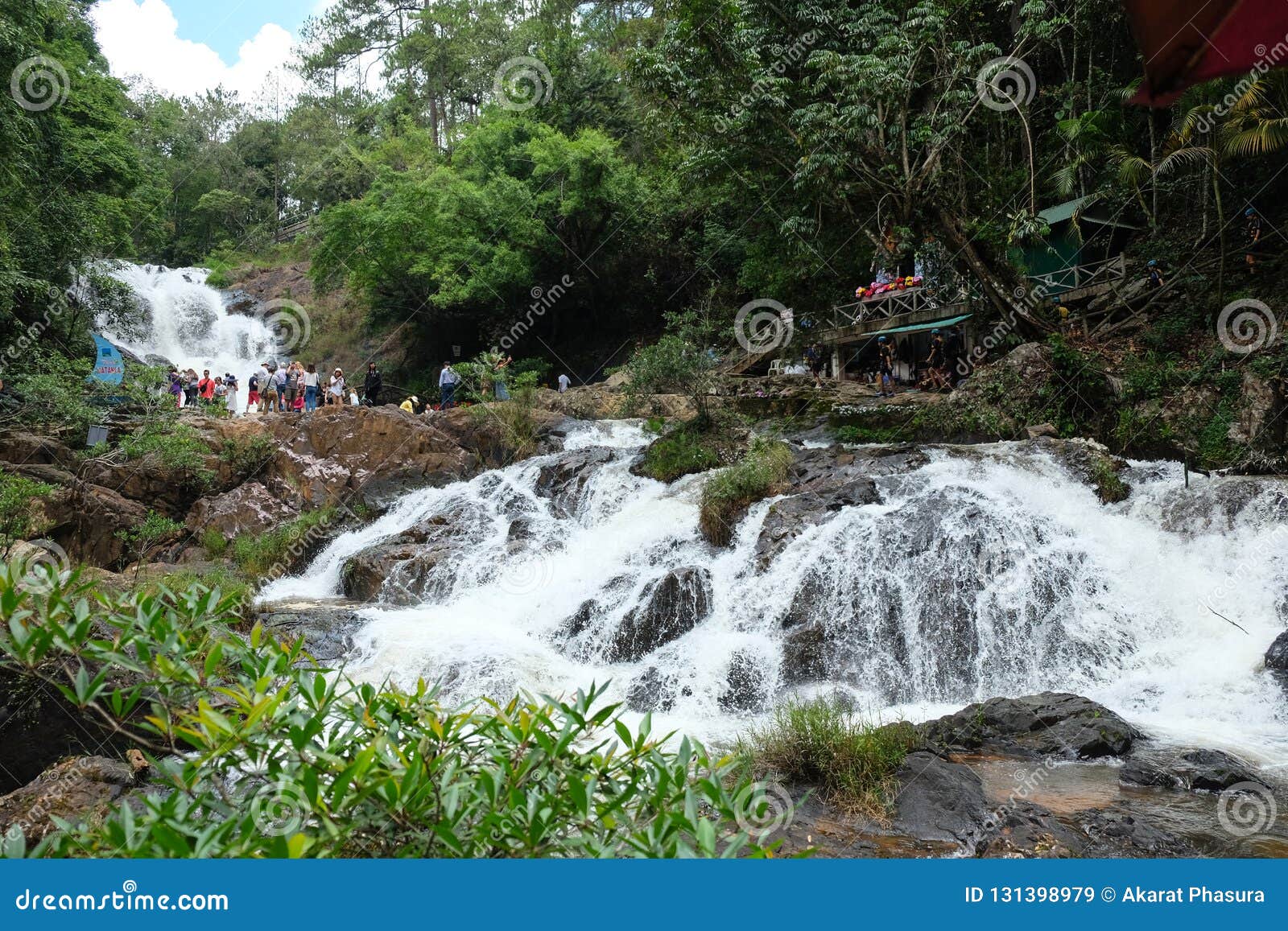 Datanla Waterfall in Dalat. Vietnam Editorial Stock Image - Image of ...