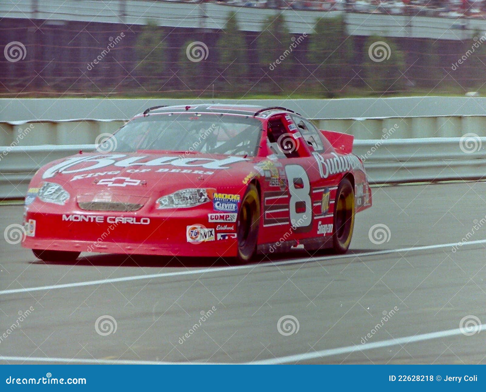 Dale Earnhardt Jr. Budweiser Car Editorial Stock Photo - Image of auto ...