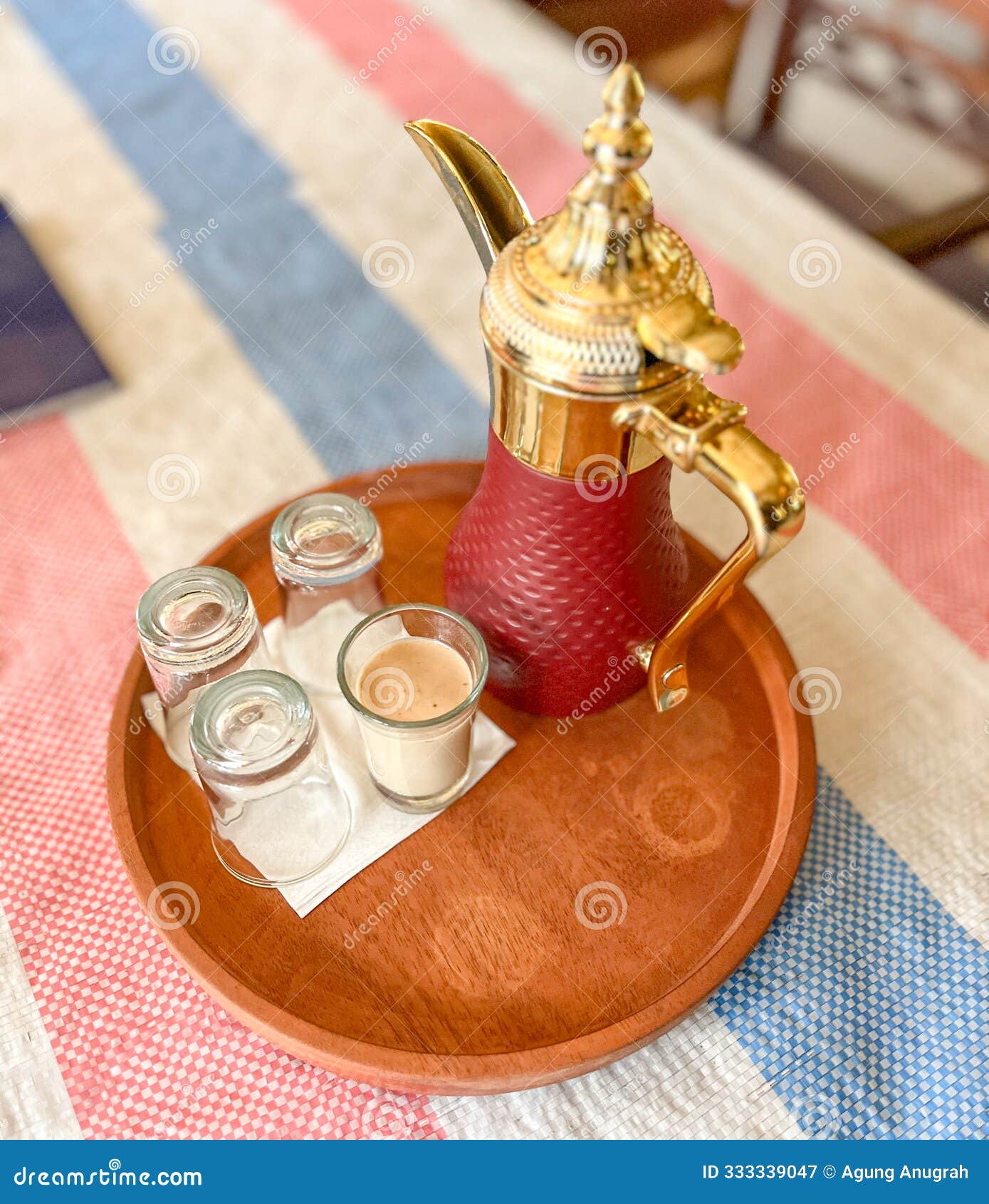 Dallah or Traditional Arabic Coffee Mug Stock Image - Image of seed ...