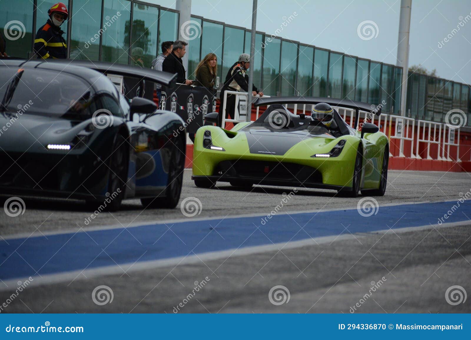 Dallara Sports Prototype In Action At The Monza Circuit Editorial Photo ...