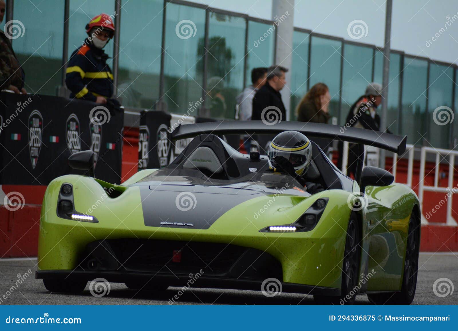Dallara Sports Prototype In Action At The Monza Circuit Editorial Photo ...