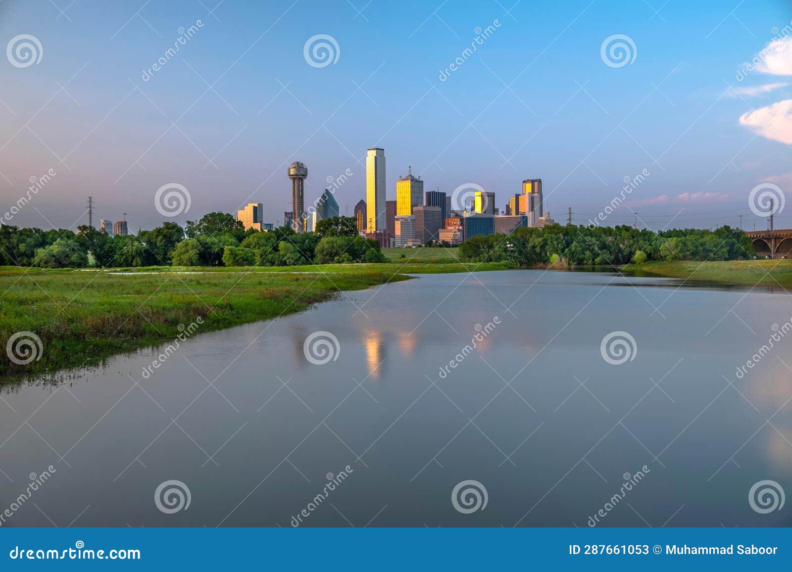 Springtime Serenity: 4K Image of Dallas, Texas, Viewed from the ...
