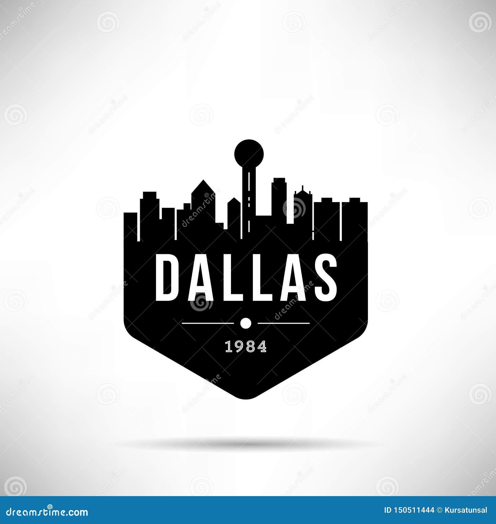 Dallas Map Infographic Vector Isolated Illustration | CartoonDealer.com ...