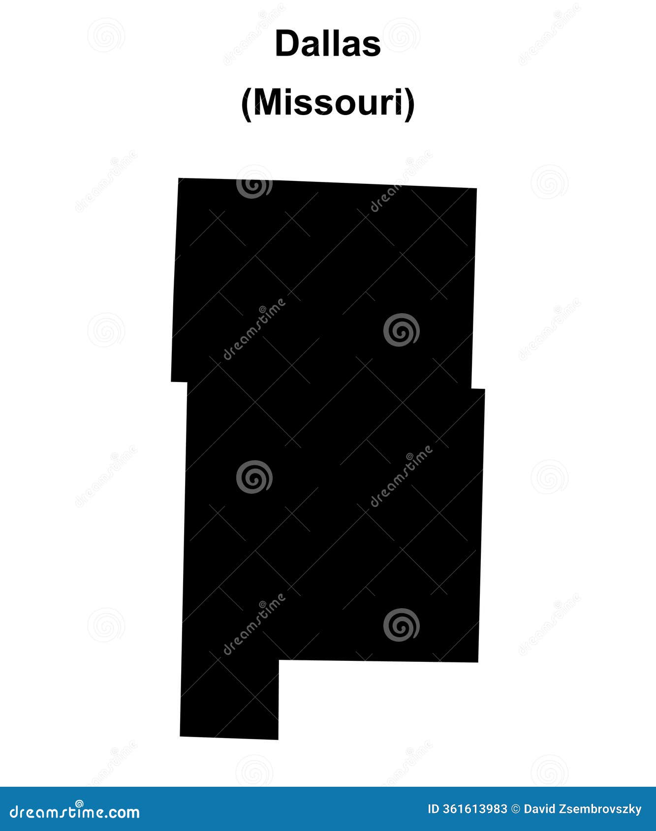 Dallas Outline Map Stock Photography | CartoonDealer.com #361791110