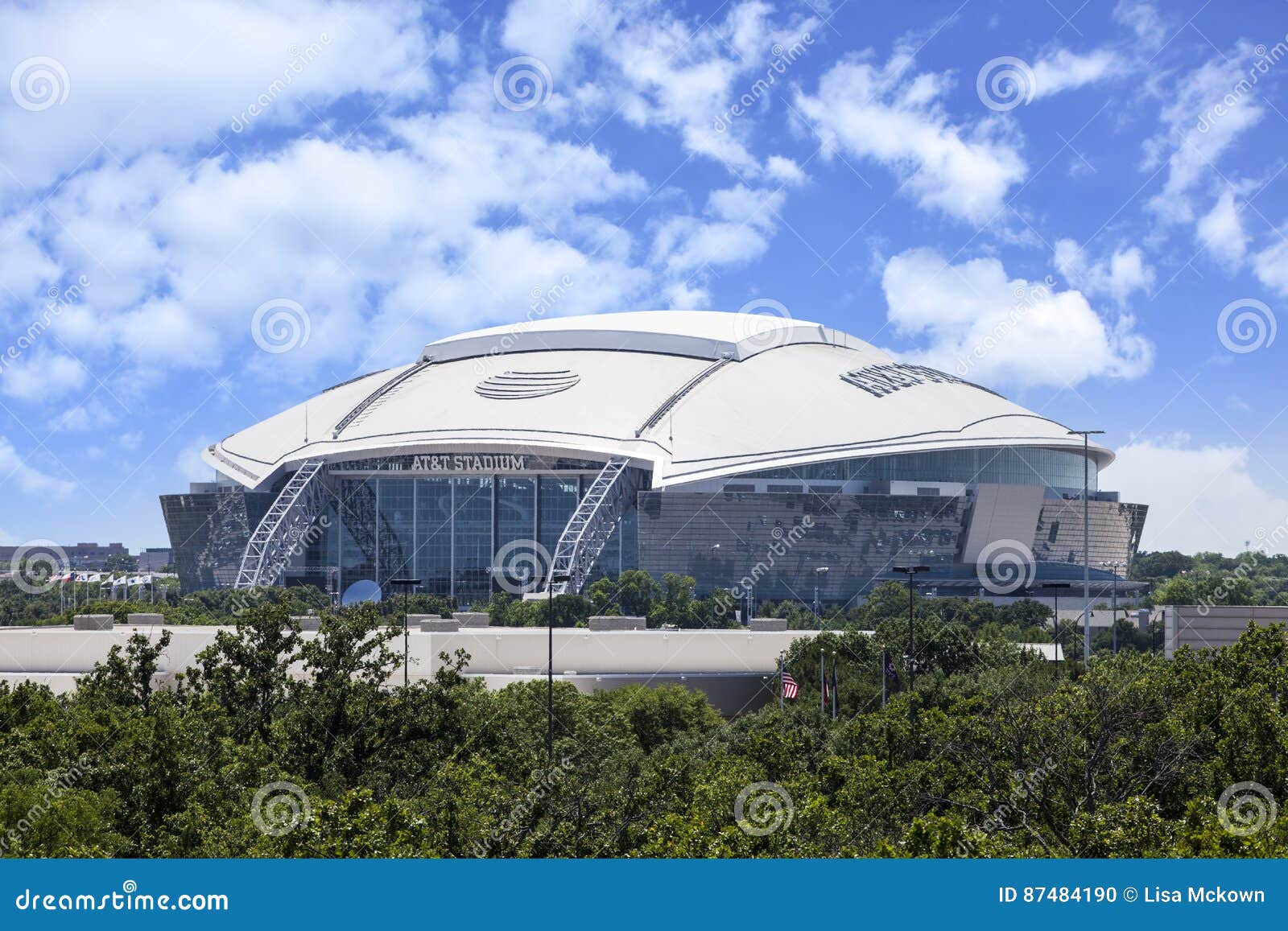 Dallas Cowboy Stadium image éditorial. Image du cityscape - 87484190