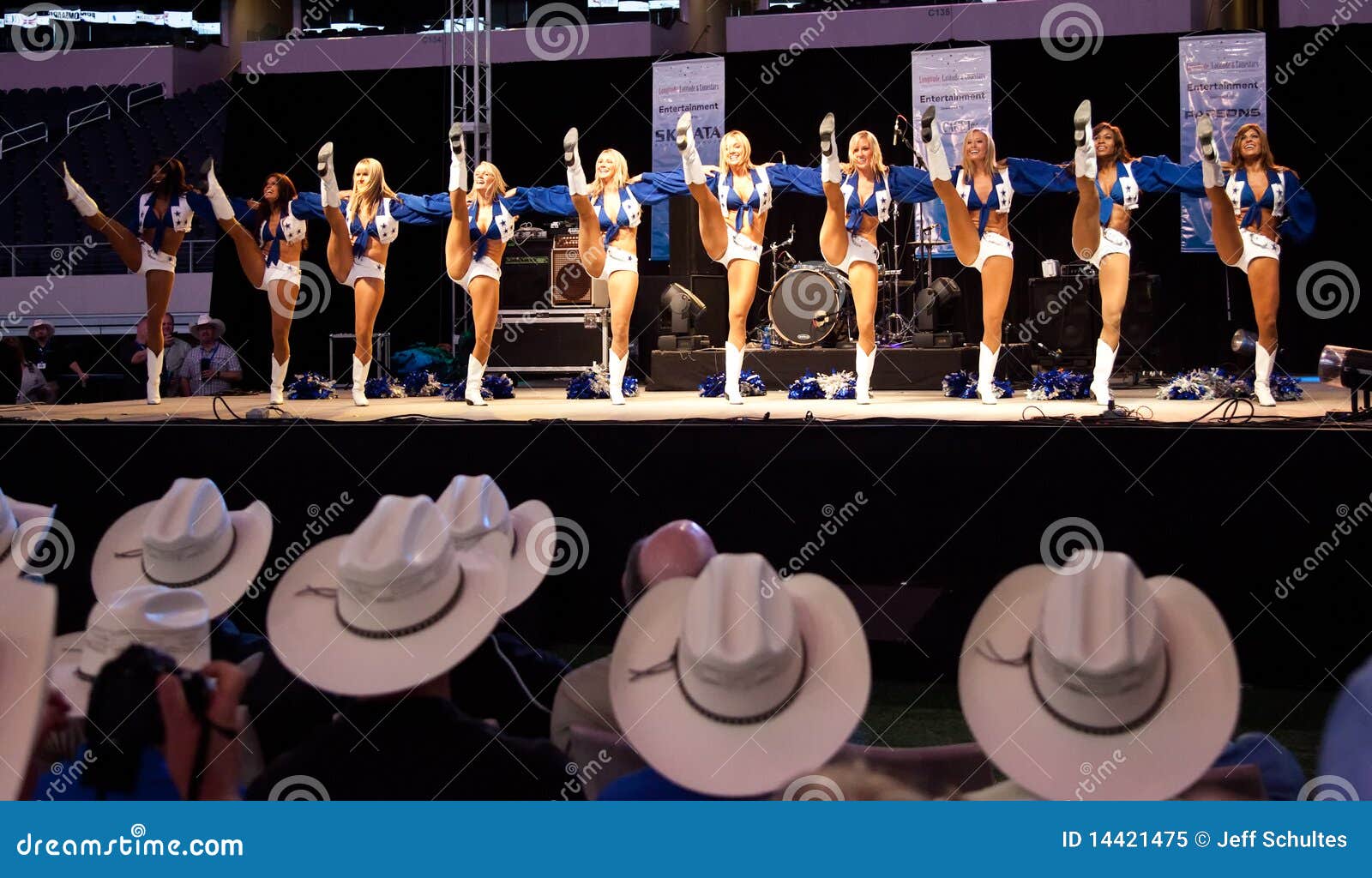 Cheerleaders Perform During The Lantern Festival Editorial Photo ...