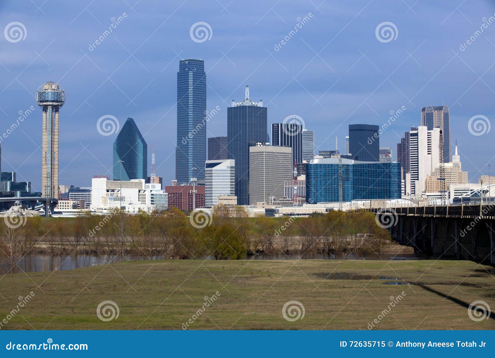 Dallas Del Centro, Il Texas Immagine Stock - Immagine di nessuno, città ...