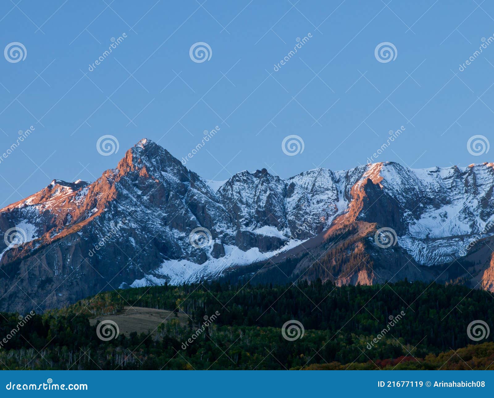 Dallas Divide in Autumn stock image. Image of yellow - 21677119