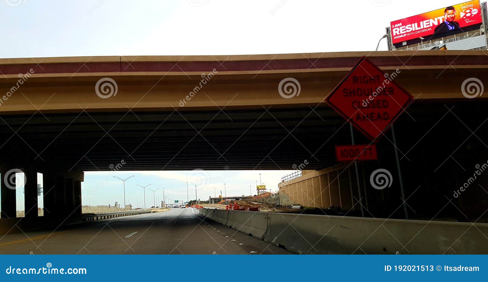 Dallas highway editorial stock photo. Image of road - 192021513