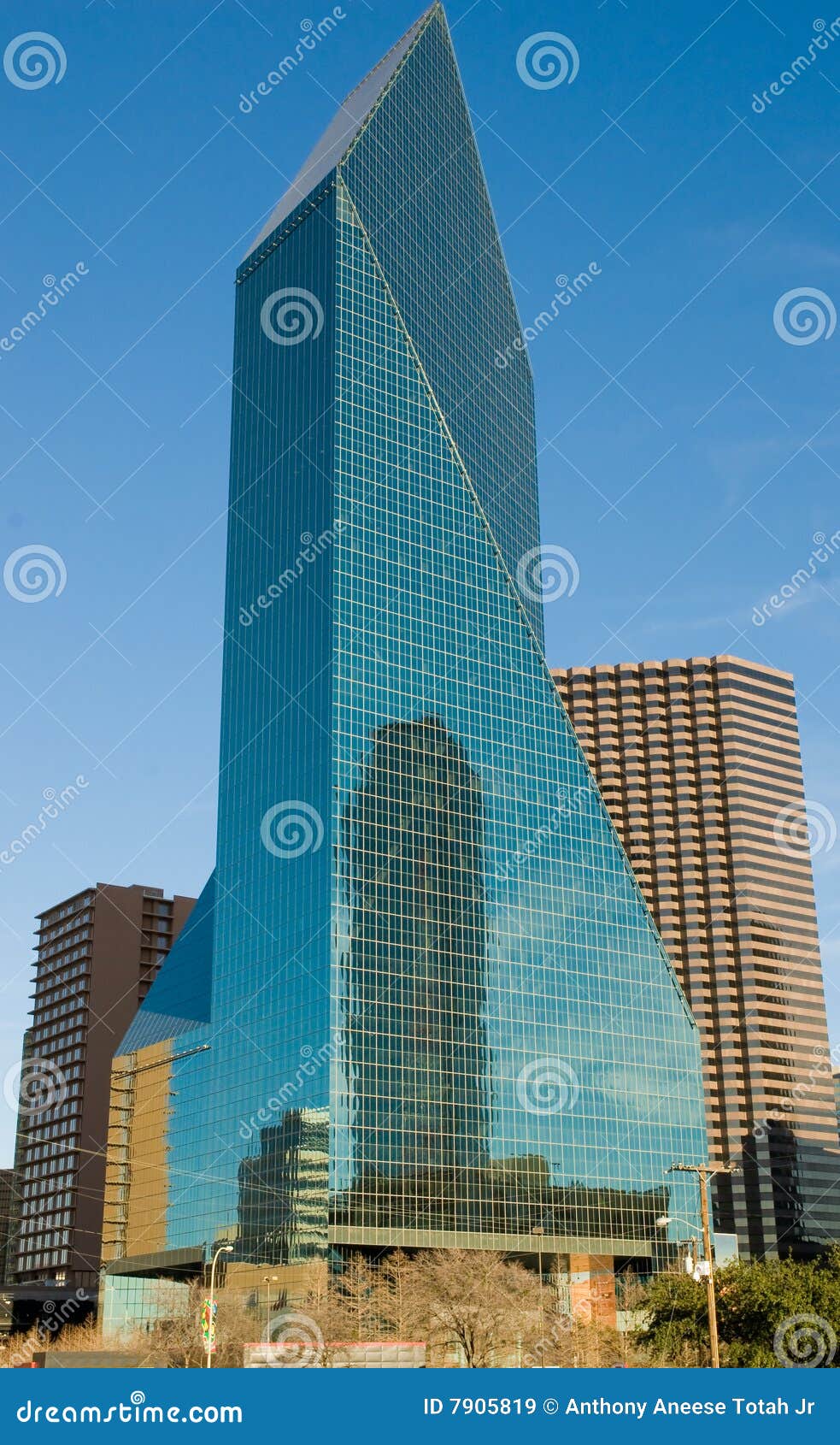 Dallas Office buildings stock image. Image of commerce - 7905819