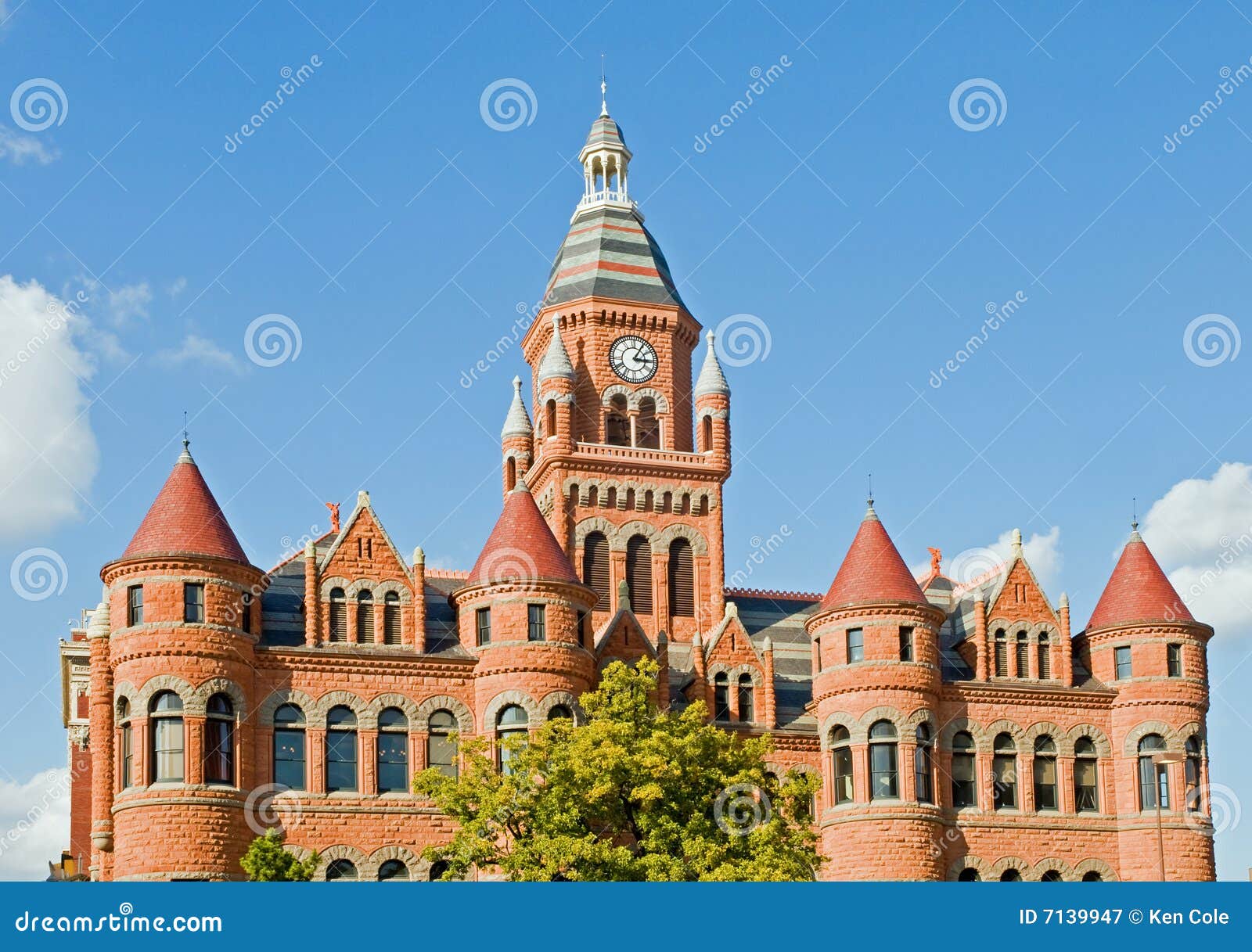 Dallas Old Red Museum stock image. Image of elaborate - 7139947