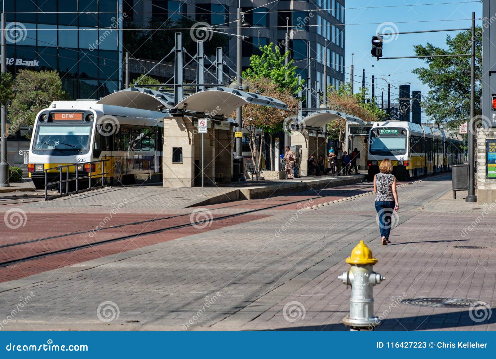 The Dart Electric Rail Train In Dublin Connolly Station On The Outward ...
