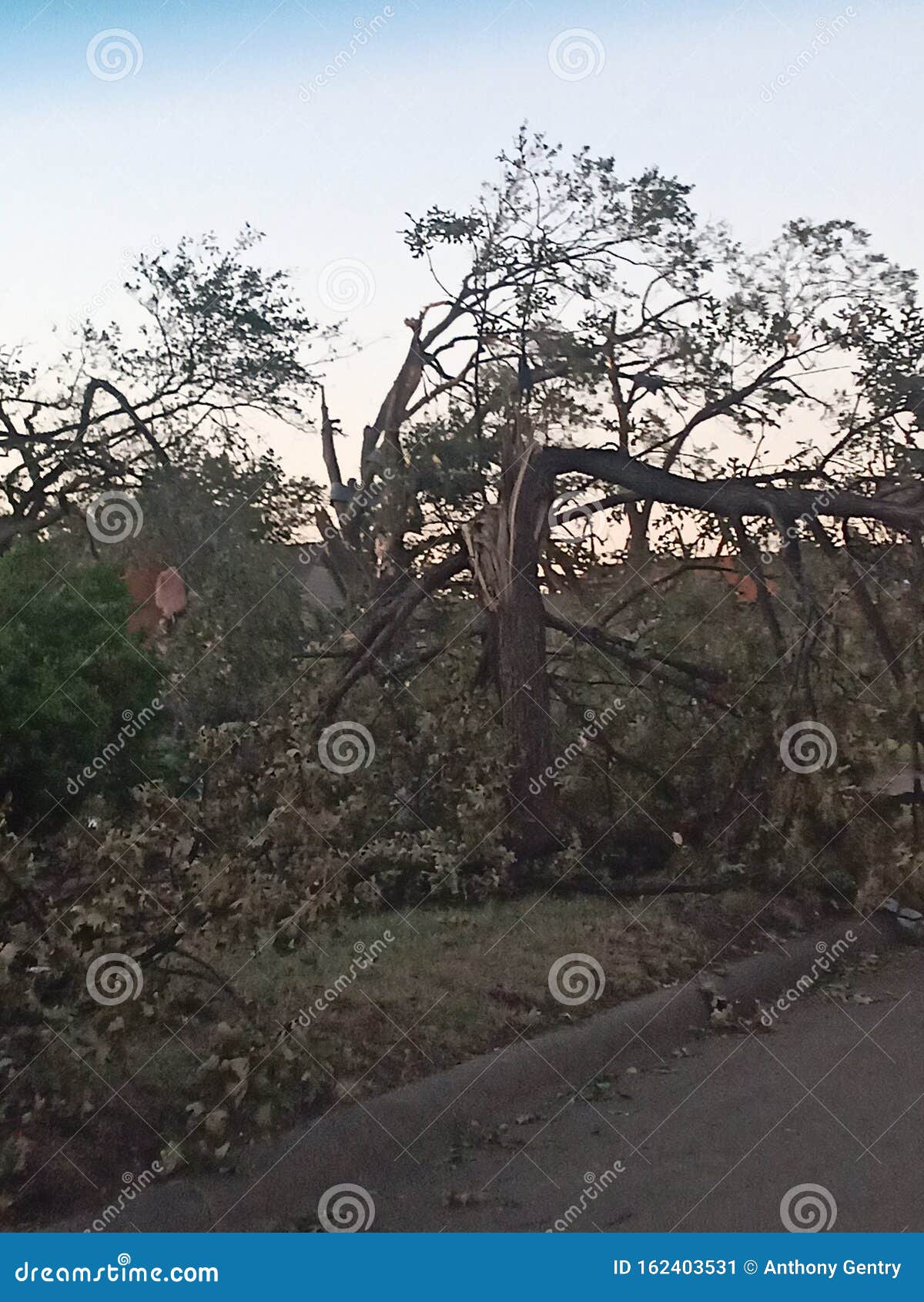 Dallas Texas Tornado Damage October 2019 Stock Image - Image of damage ...