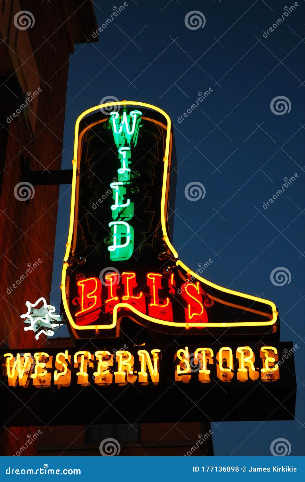 Dallas, Wild Bill`s Western Store Editorial Stock Photo - Image of ...