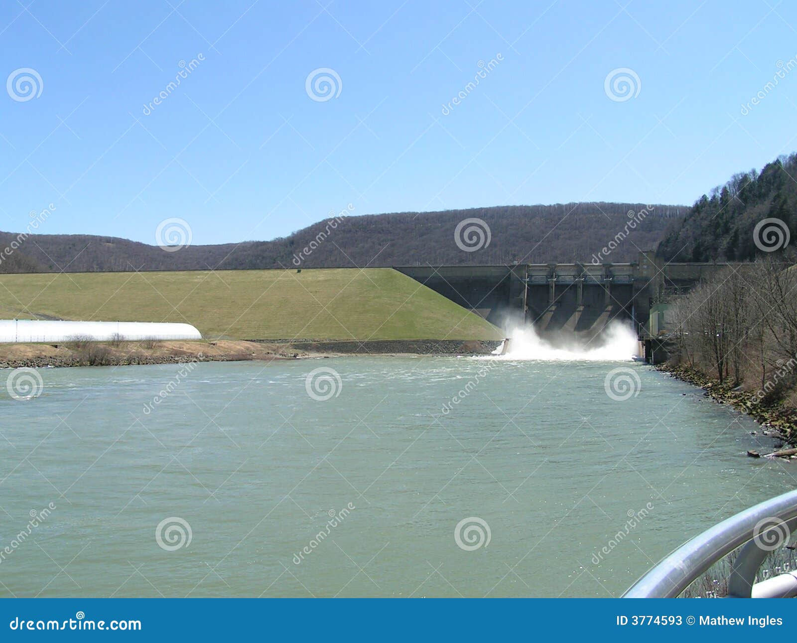 Dam stock image. Image of water, engineering, plant, power - 3774593