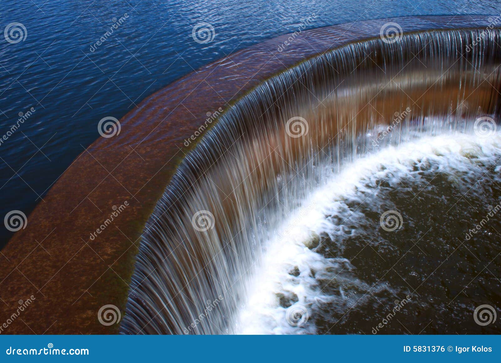 Dam stock photo. Image of architecture, industry, barrage - 5831376