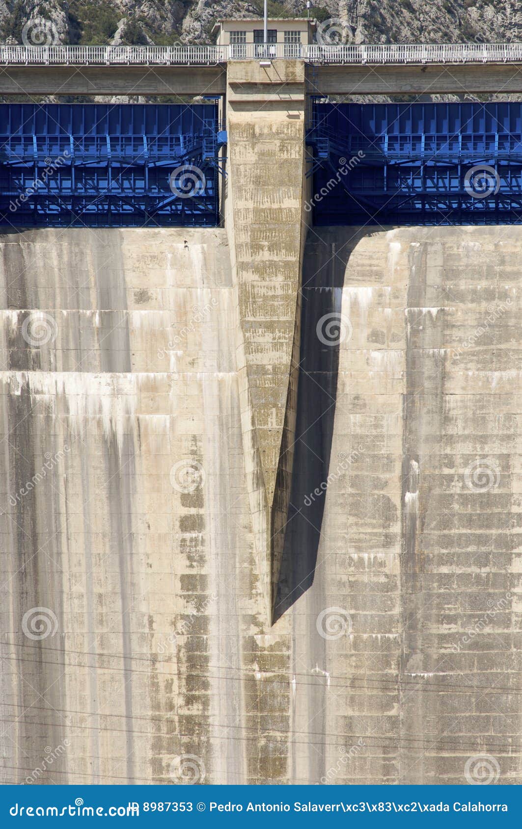 Dam stock image. Image of ecological, industry, production - 8987353