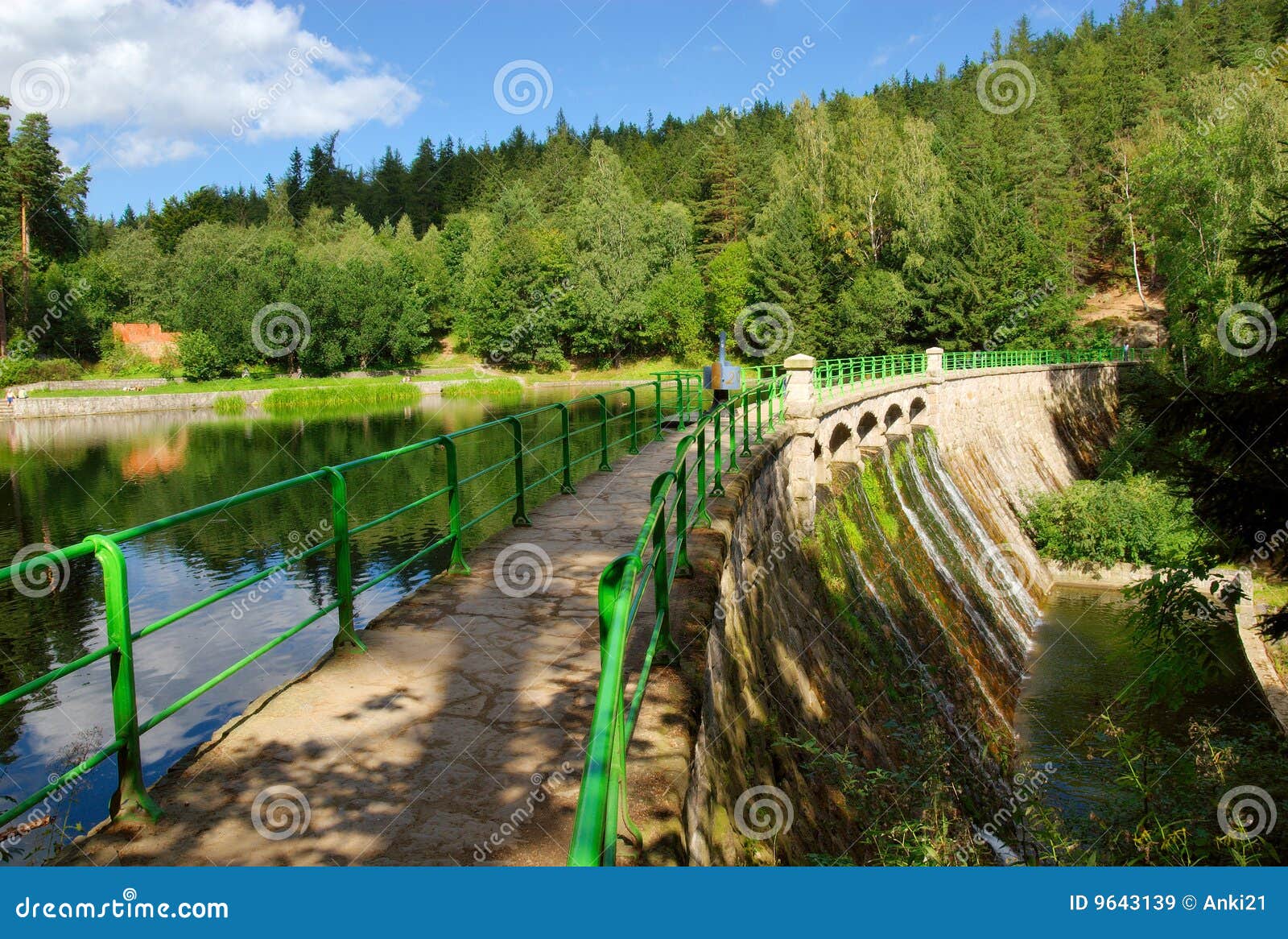 Dam stock image. Image of arches, hydroelectric, poland - 9643139