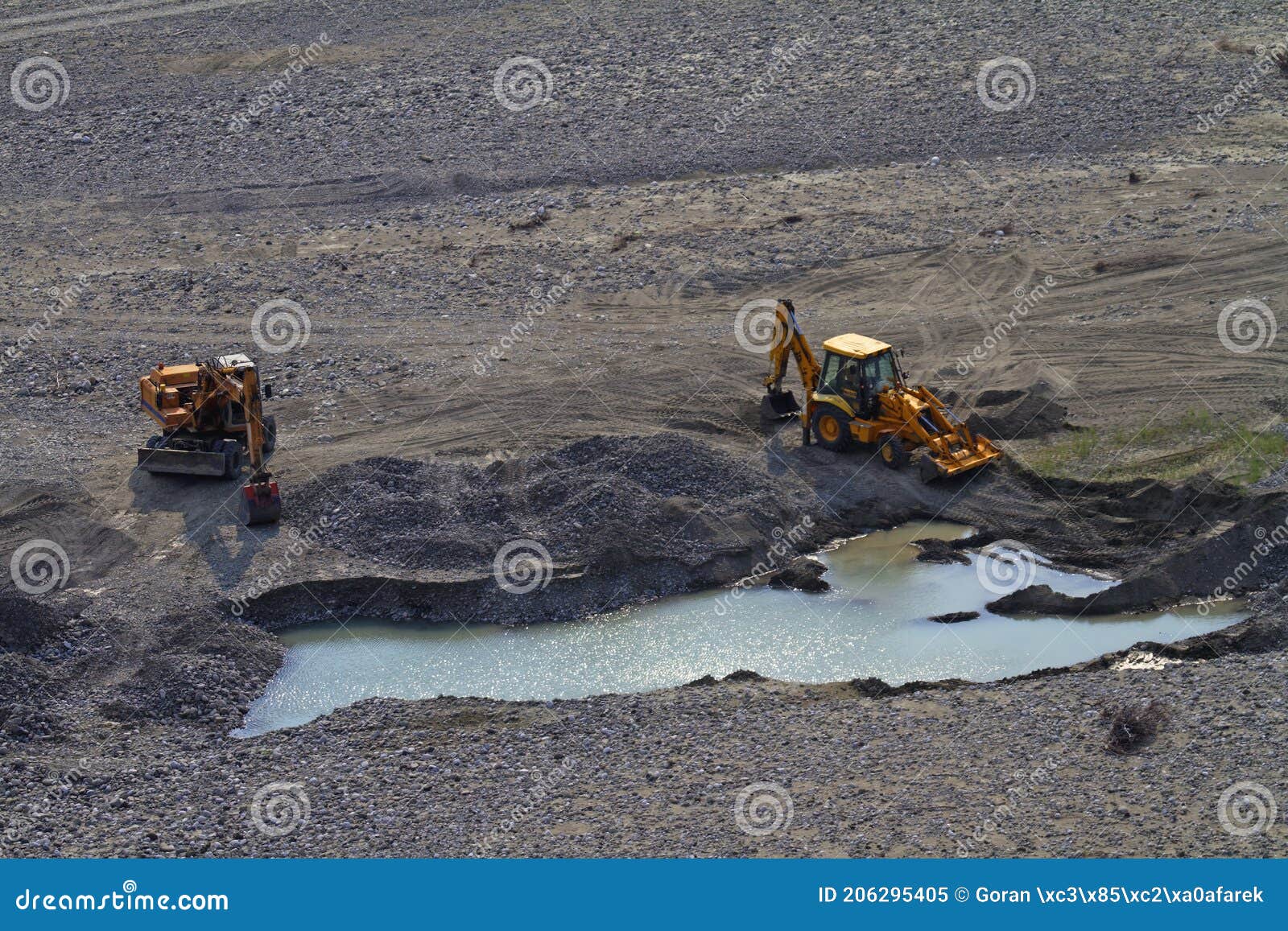 The Dam on the Devoll River Stock Image - Image of devolli, clear ...