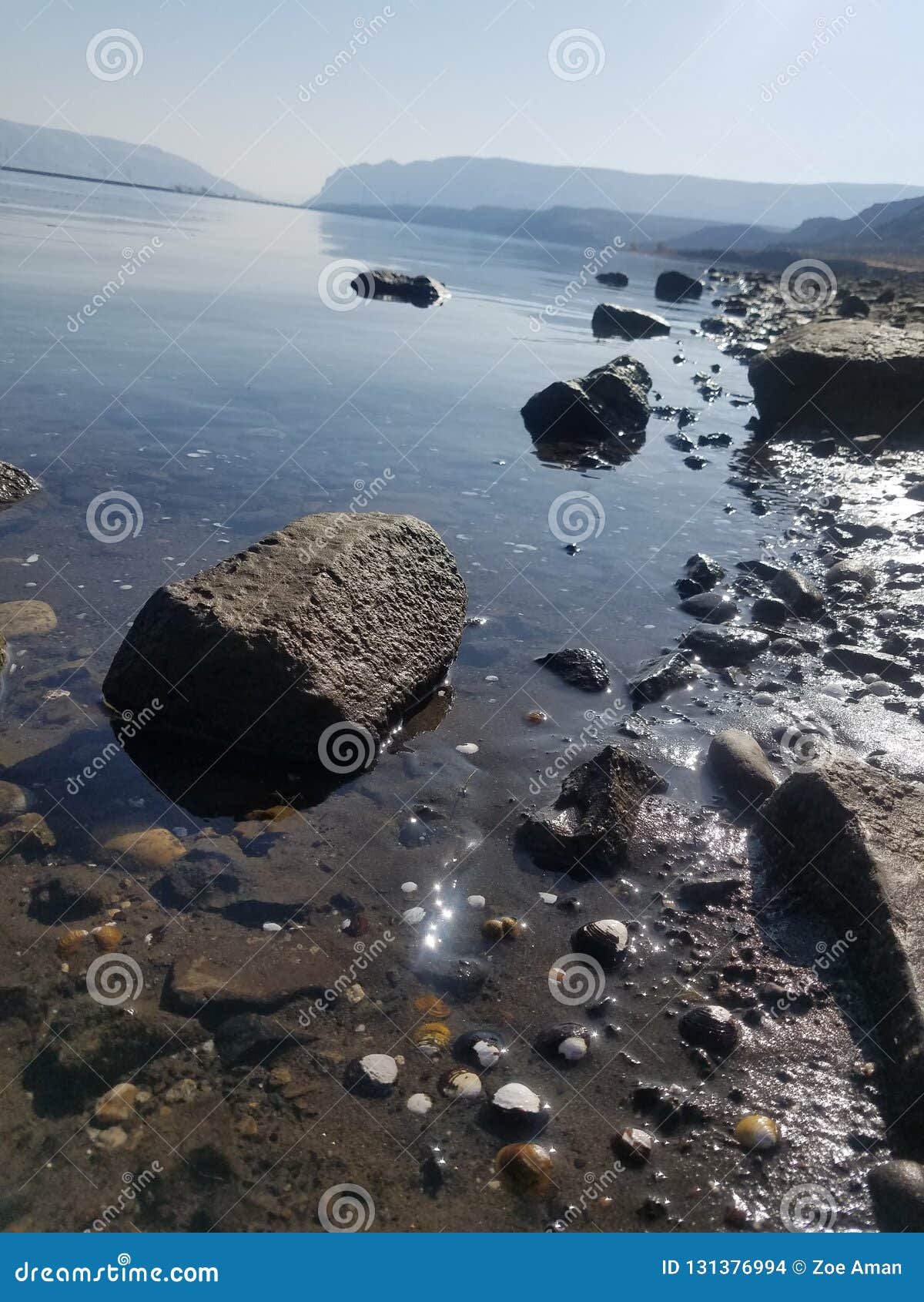 River rock stock photo. Image of washington, rock, eastern - 131376994