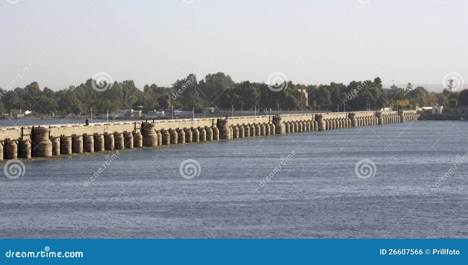 Dam in Esna stock photo. Image of islam, built, settlement - 26607566