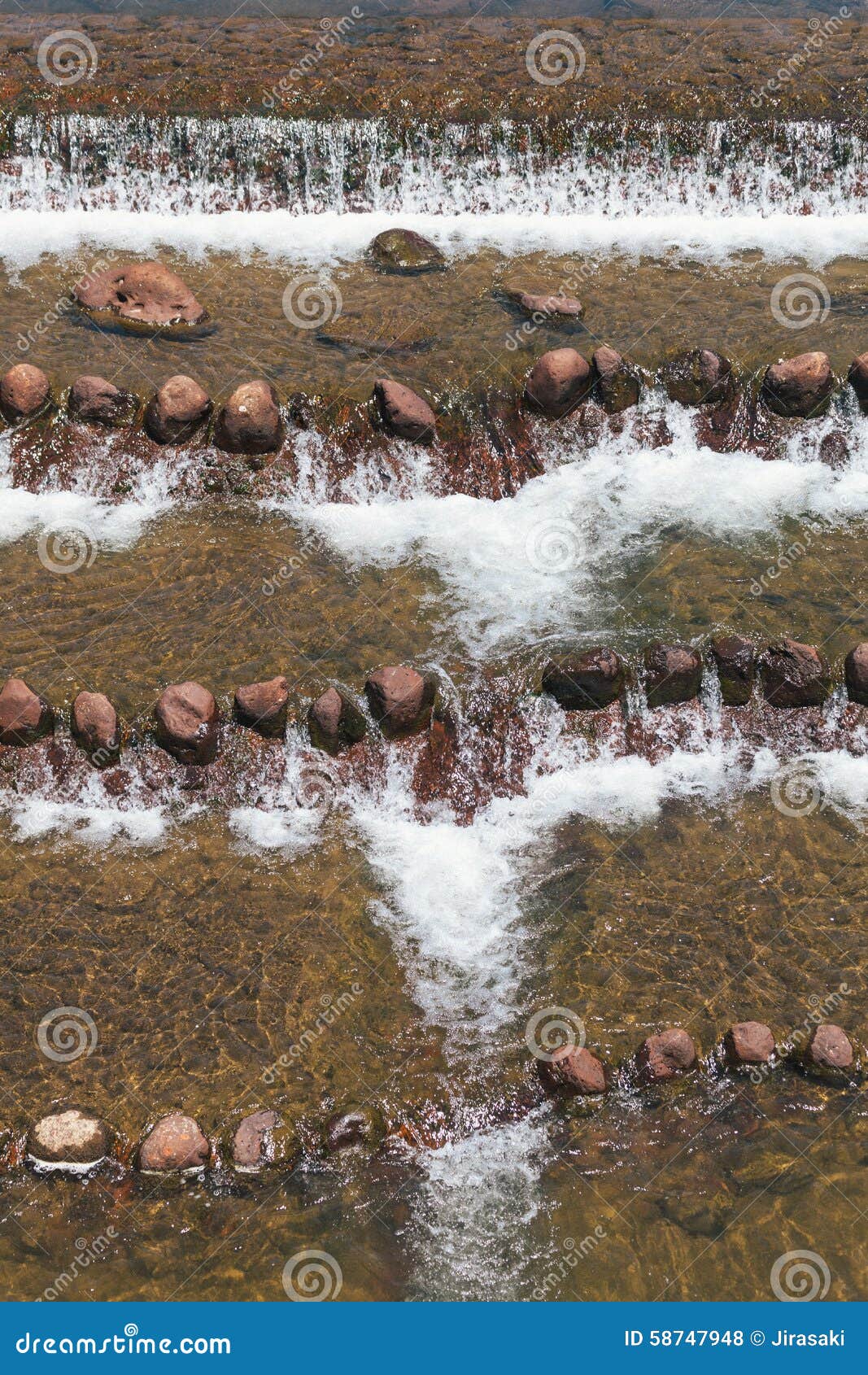 Dam stock photo. Image of wetland, flowing, stream, energy - 58747948