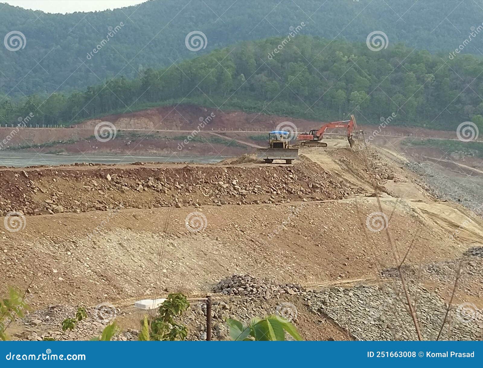 Dam in Jamshedpur Jharkhand India Stock Photo - Image of trail, hill ...