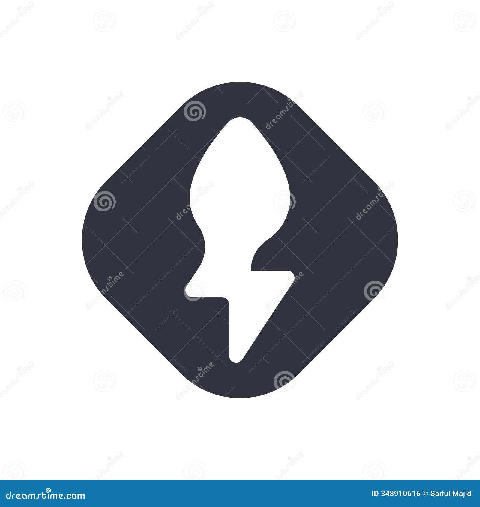 Dam Logo Template Icon stock vector. Illustration of factory - 348910616