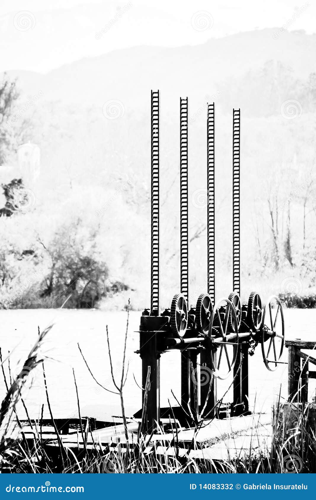 Dam mechanism stock photo. Image of greece, control, equipment - 14083332