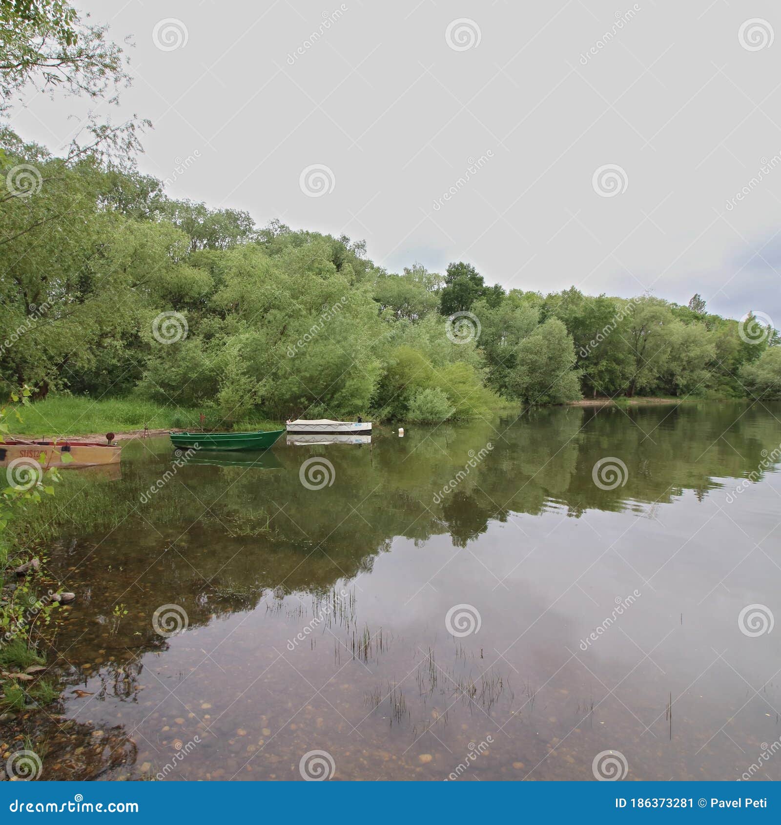 Dam Nechranice Usti region stock image. Image of travel - 186373281