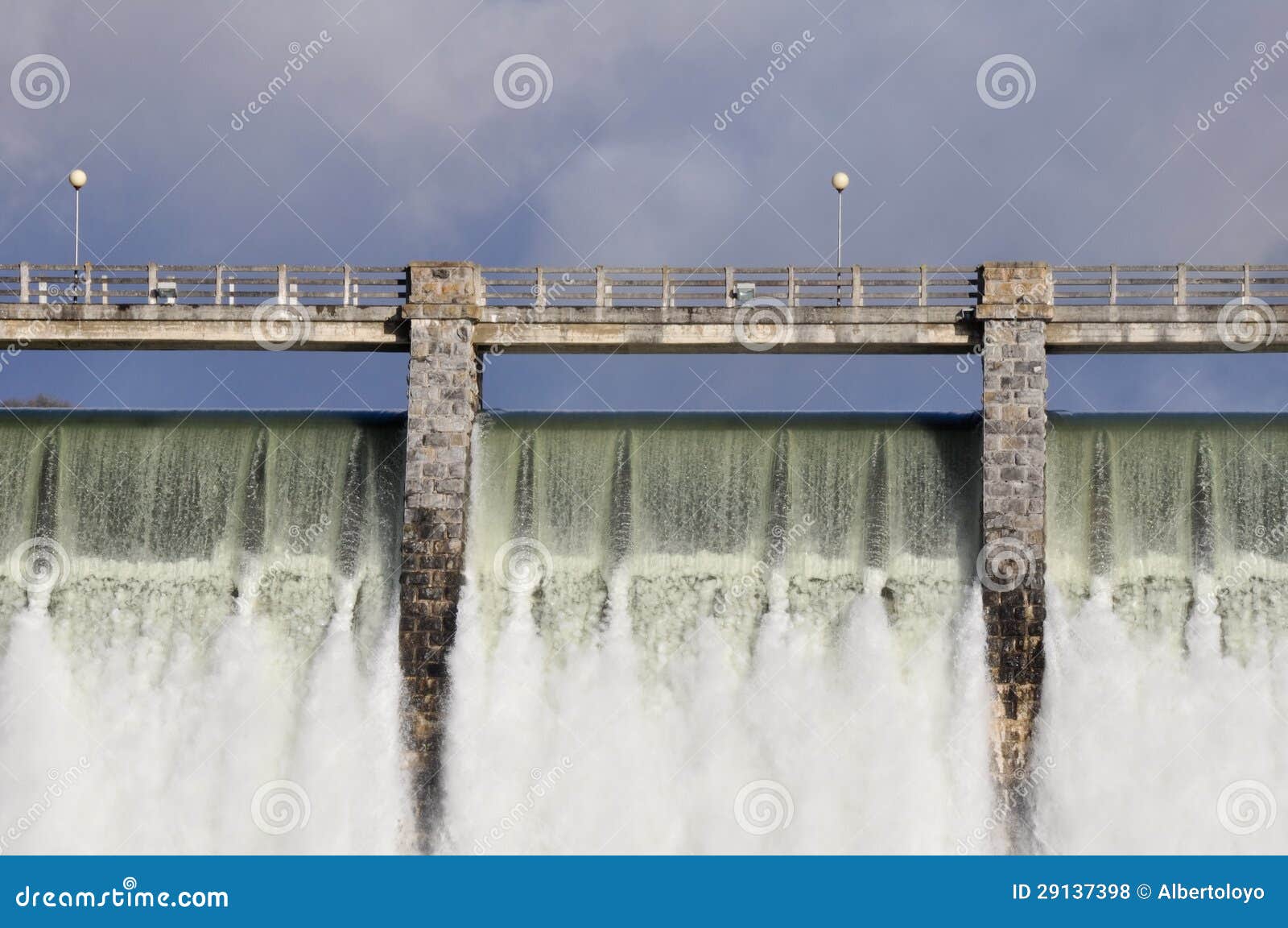 Dam Over Zadorra River, Basque Country Stock Photo - Image of vitoria ...