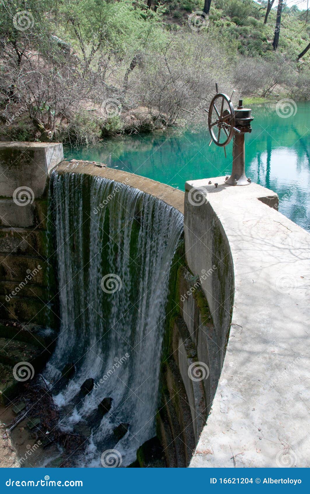 Dam in Rhodes island stock photo. Image of europe, mediterranean - 16621204