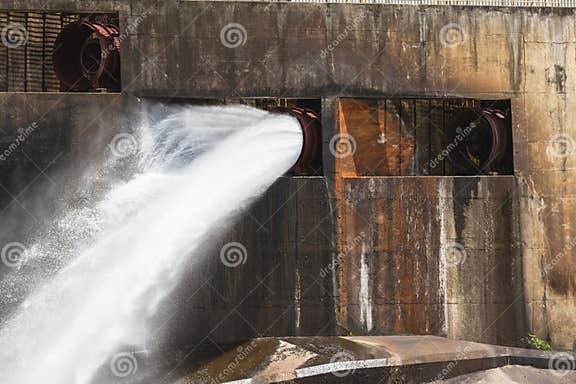Dam Sleuth Gates Water stock photo. Image of colors, energy - 28191840