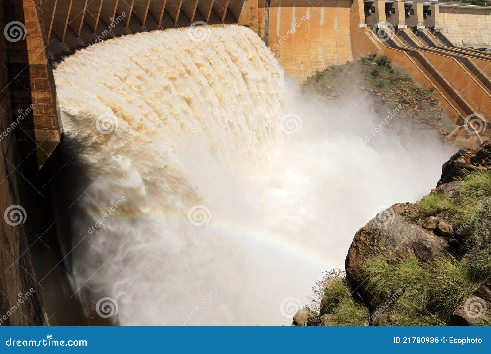 Sluice Gates Of A Dam Stock Image | CartoonDealer.com #57944215