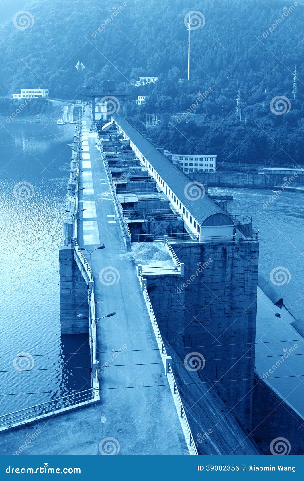 Dam stock photo. Image of green, blue, river, electricity - 39002356