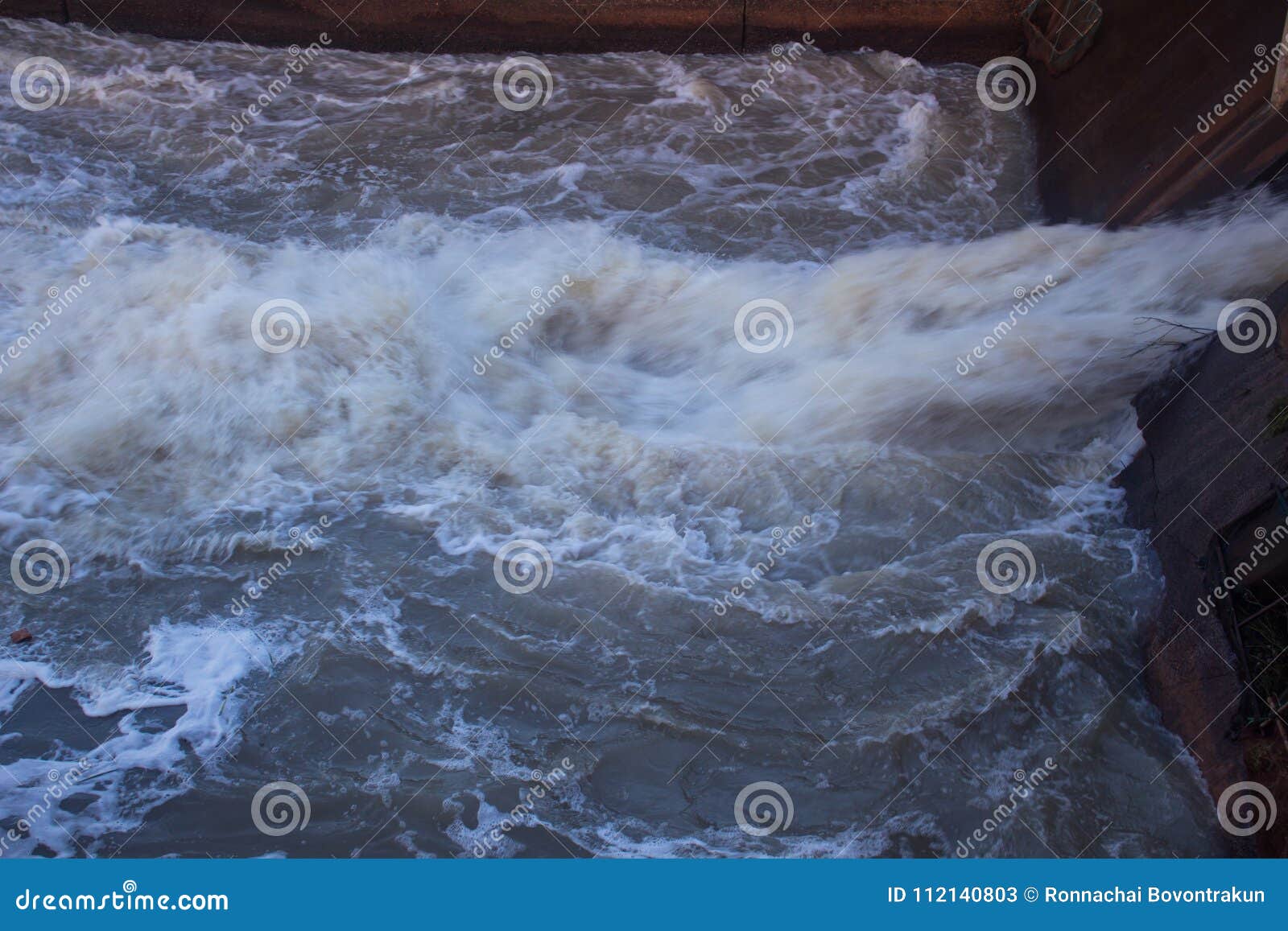 Dam Water Release,the Excess Capacity of the Dam until Spring-way ...