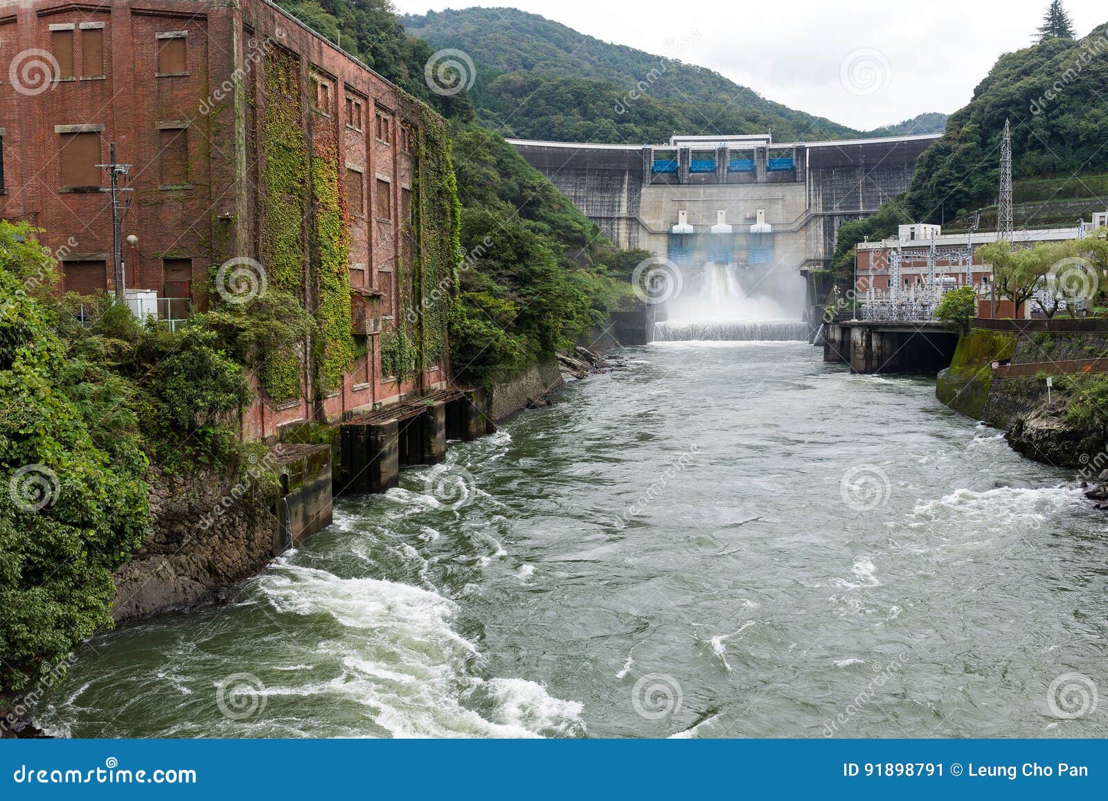 Dam Water Release, Water Gates For Irrigation Royalty-Free Stock ...