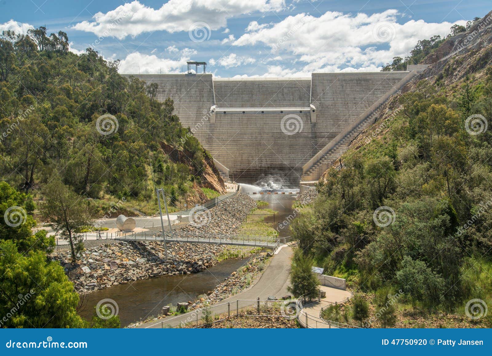 Dam for water supply stock photo. Image of supply, architecture - 47750920