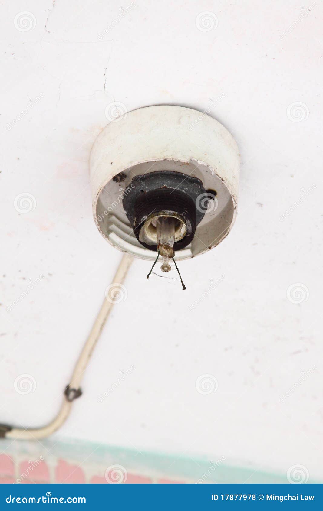 Damage Bulb stock photo. Image of electronic, lighting - 17877978
