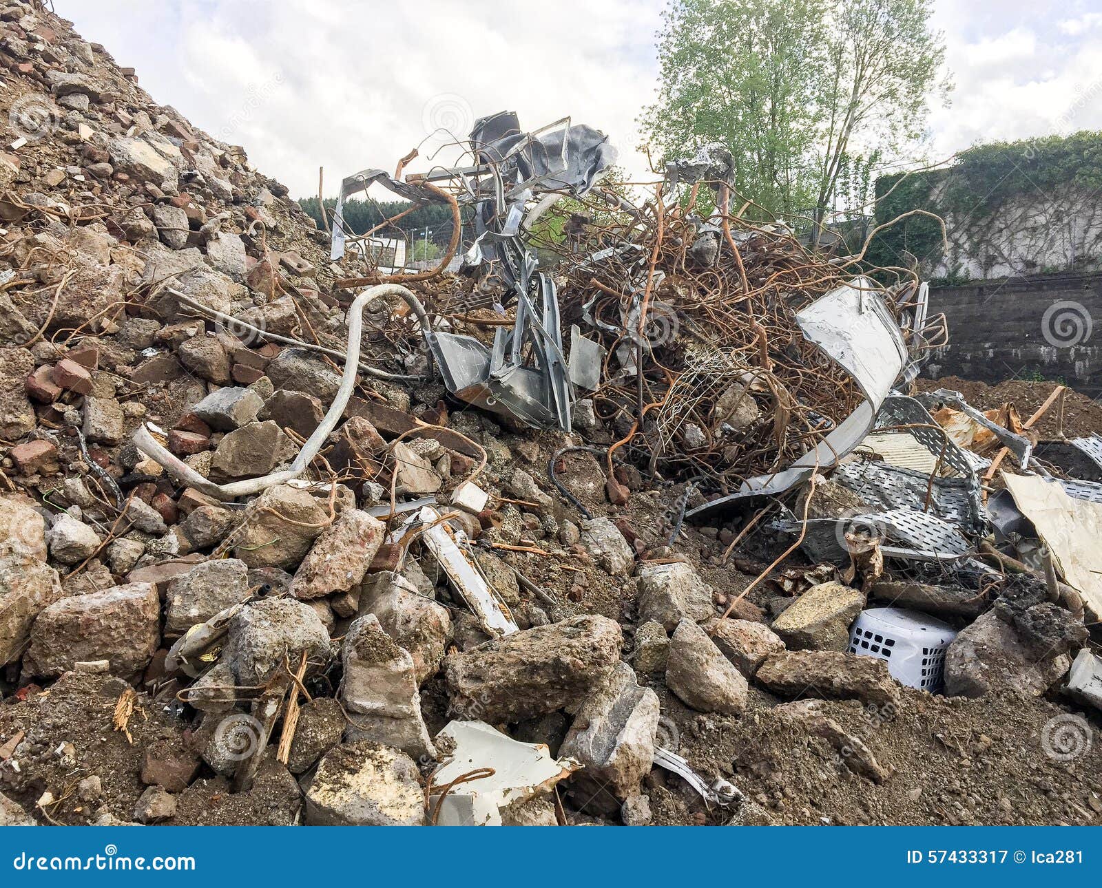 Damage House stock image. Image of damage, restoration - 57433317