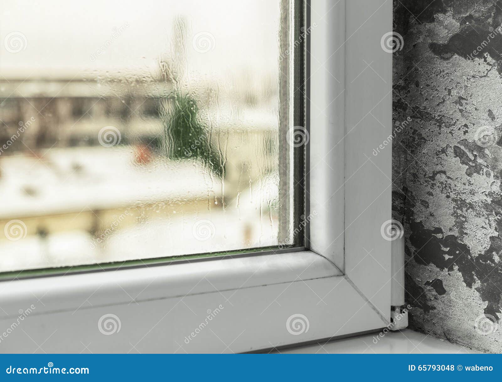 Damage because of Moisture in the House Stock Photo - Image of fungal ...