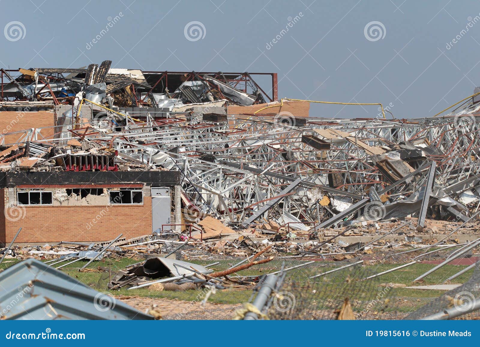 Damage Oddity from EF5 Tornado Editorial Photo - Image of broken ...