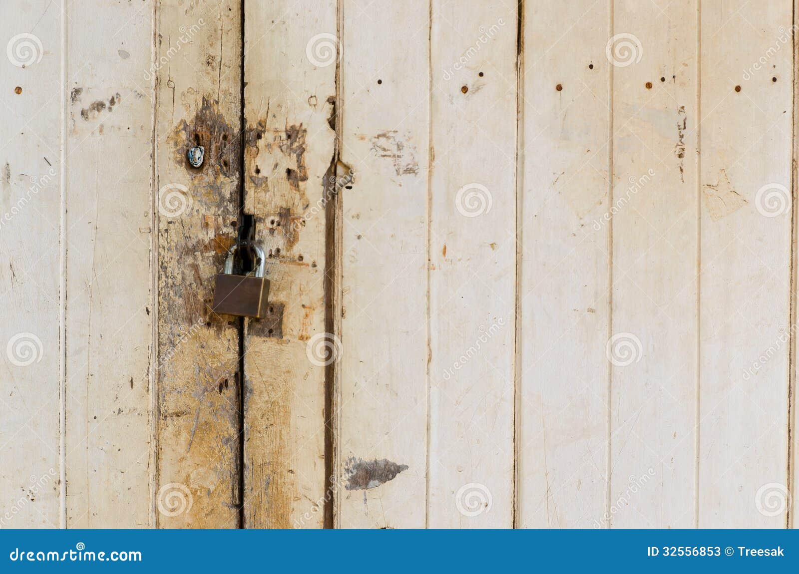 Damage and Rusty Old Door Lock Stock Image - Image of detail, rusty ...