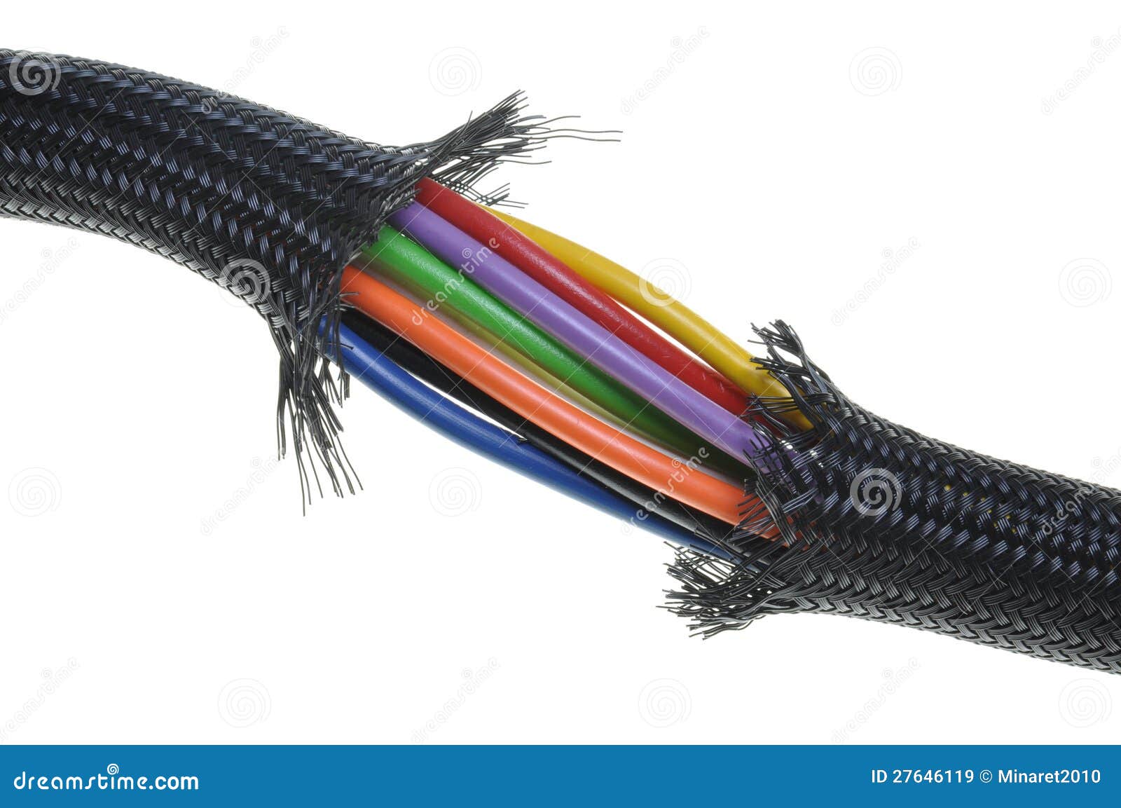 Damage to the network stock image. Image of macro, internet - 27646119