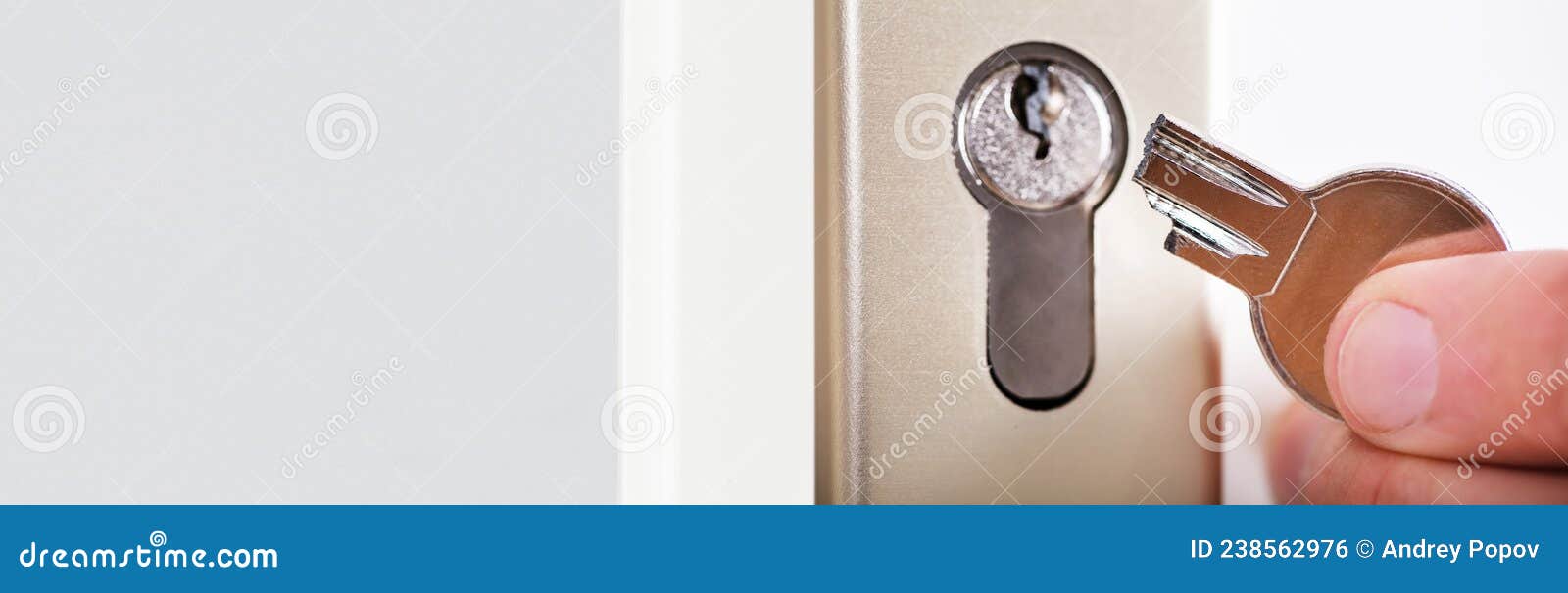 Damaged Broken in Half Key stock photo. Image of lock - 238562976